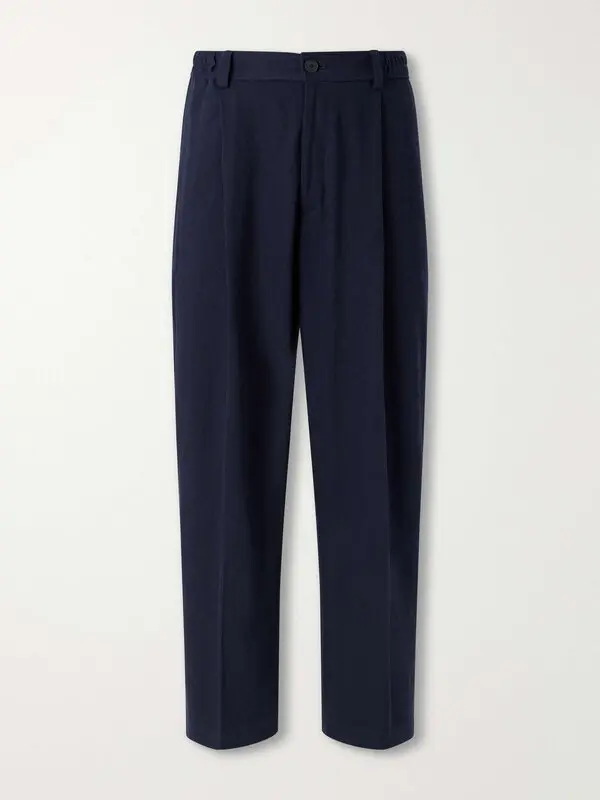 Studio Nicholson Cotton Straight-leg Trousers