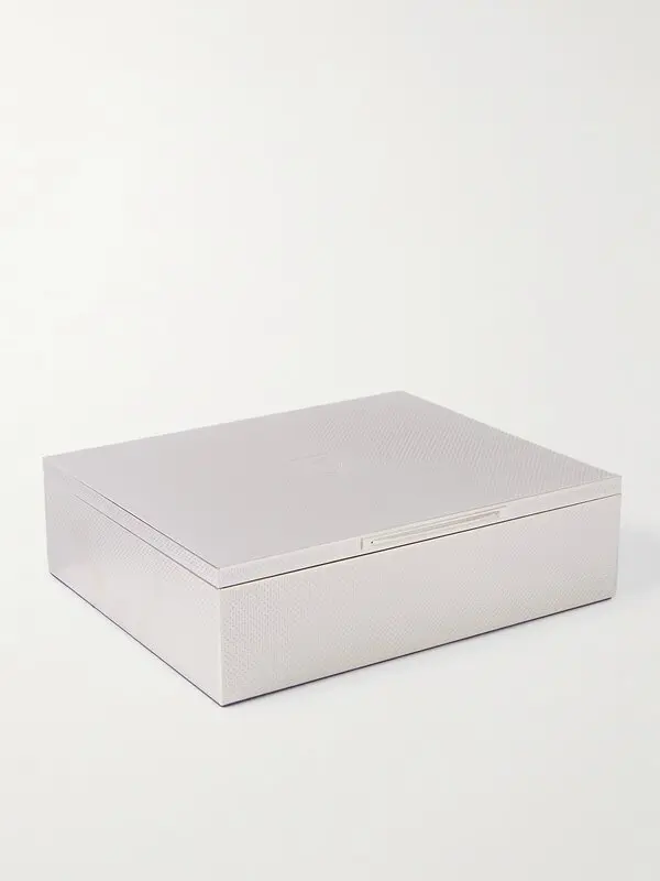 Wolf Silver-plated Watch And Jewellery Box