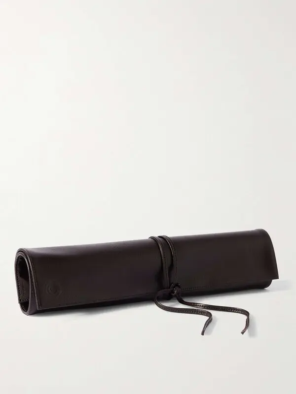 Wolf Wm Textured Vegan Leather Knife Roll