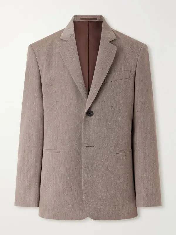Studio Nicholson Roversi Oversized Wool Suit Jacket