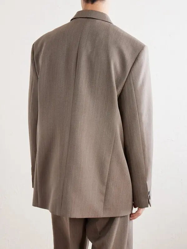 Studio Nicholson Roversi Oversized Wool Suit Jacket