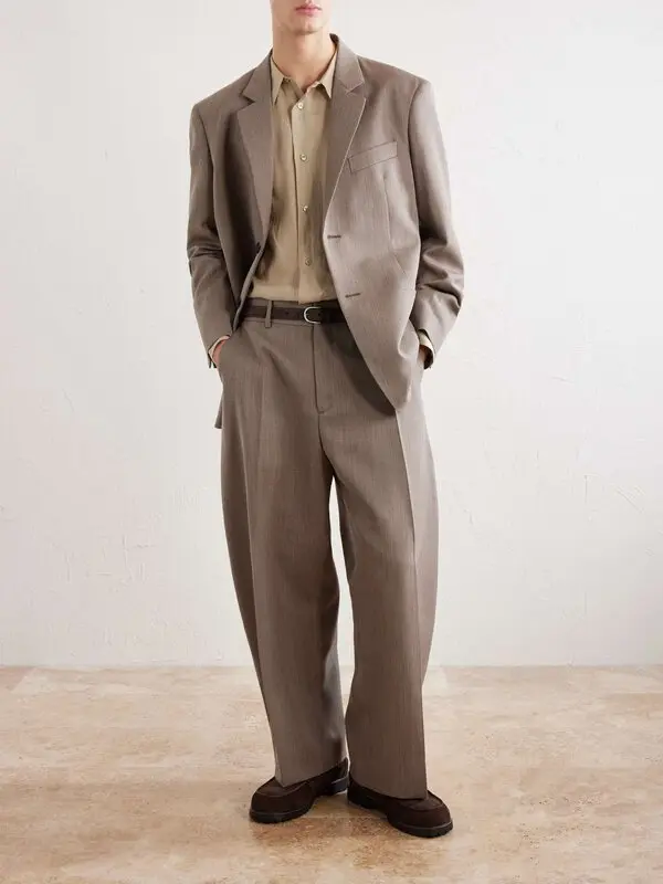 Studio Nicholson Roversi Oversized Wool Suit Jacket