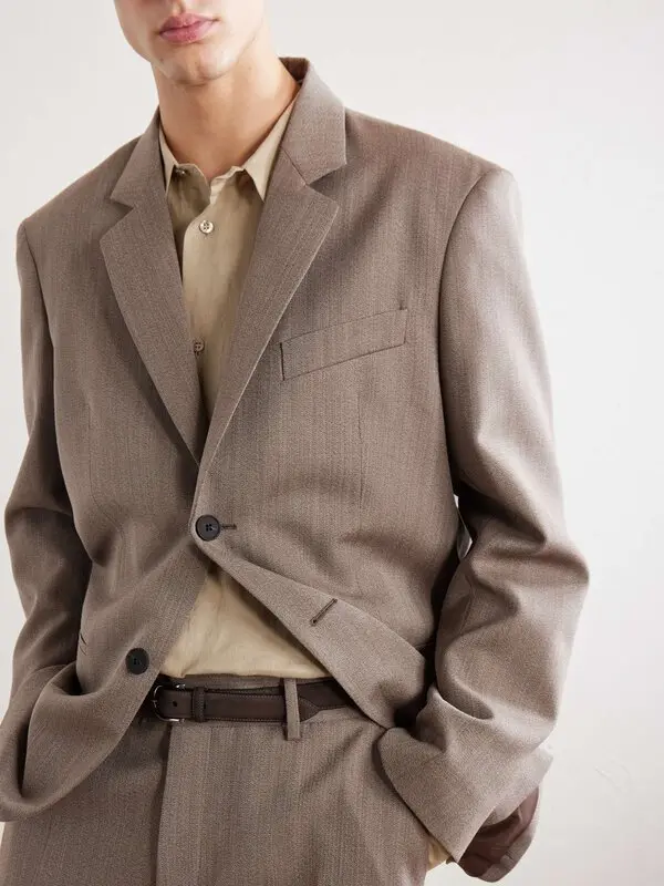 Studio Nicholson Roversi Oversized Wool Suit Jacket