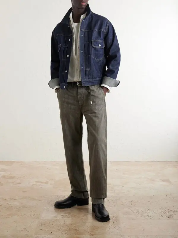 Ralph Lauren Stanton Straight-leg Cotton-twill Trousers