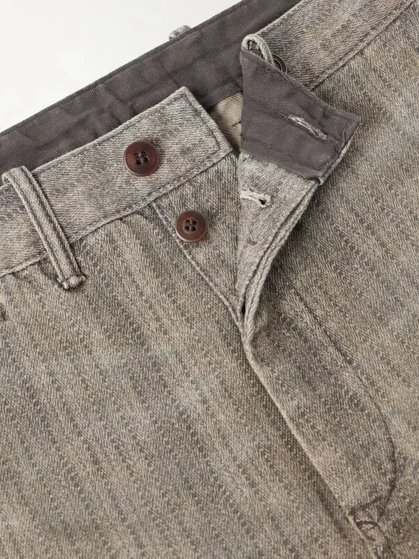Ralph Lauren Stanton Straight-leg Cotton-twill Trousers