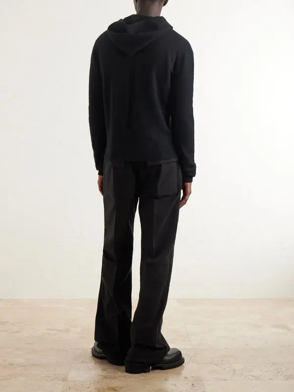 Rick Owens Cashmere-blend Hoodie