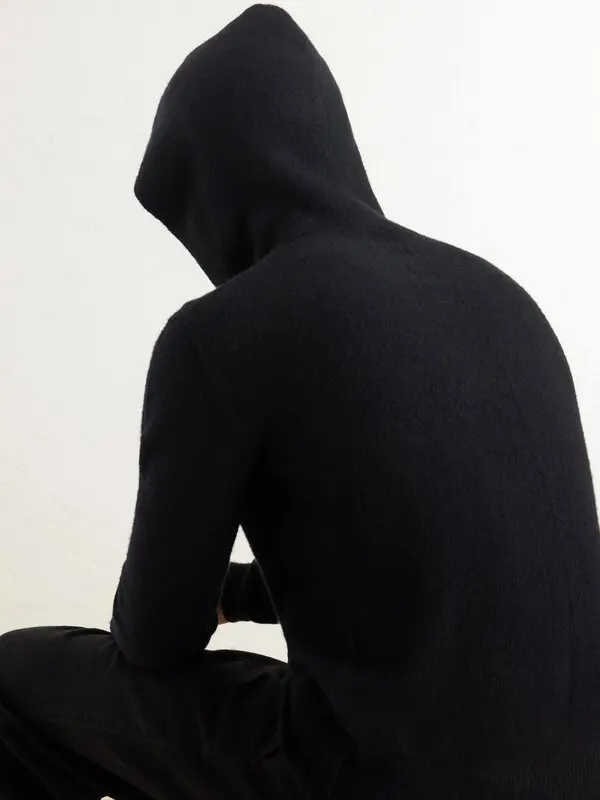Rick Owens Cashmere-blend Hoodie