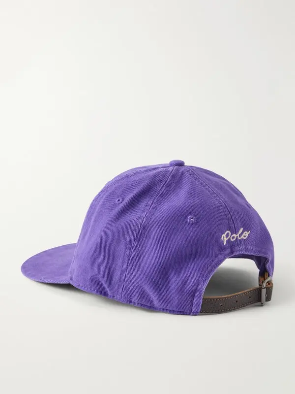 Polo Ralph Lauren Logo-embroidered Cotton-twill Baseball Cap
