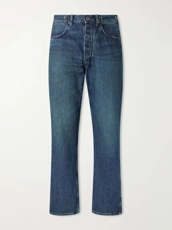 Ralph Lauren Richmond Straight-leg Striped Jeans