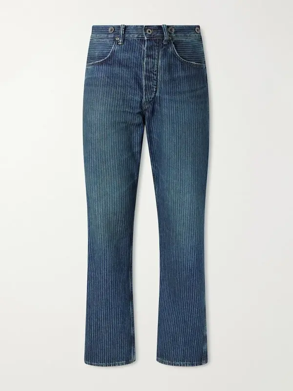Ralph Lauren Richmond Straight-leg Striped Jeans