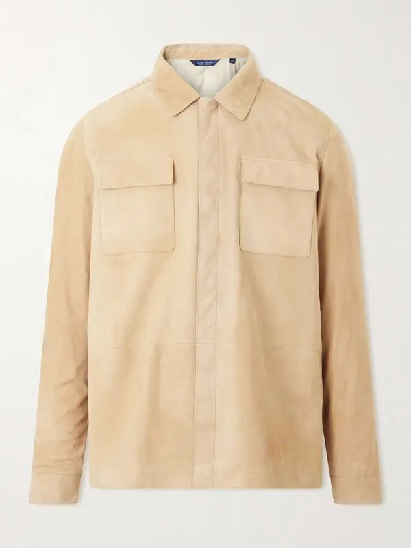 Peter Millar Featherweight Suede Jacket