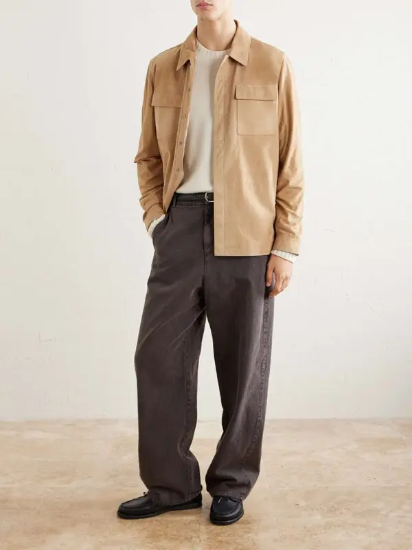 Peter Millar Featherweight Suede Jacket