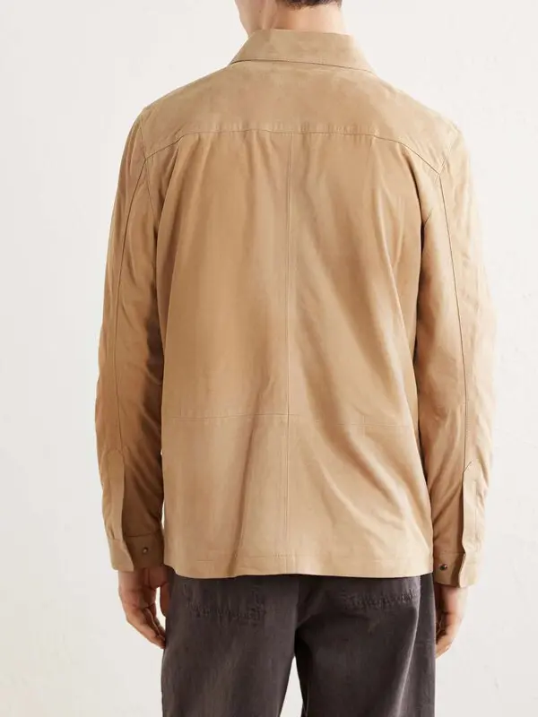 Peter Millar Featherweight Suede Jacket