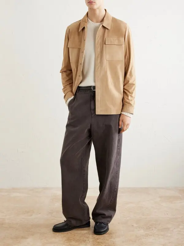 Peter Millar Featherweight Suede Jacket