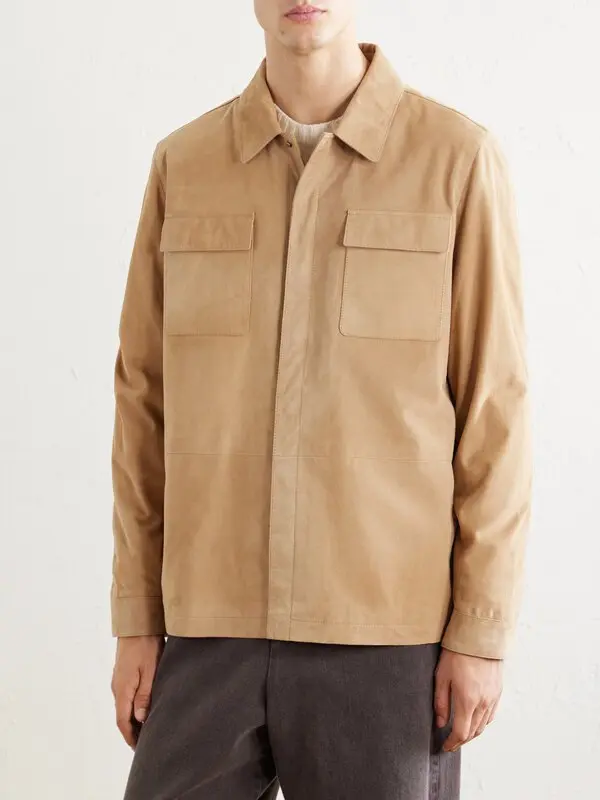 Peter Millar Featherweight Suede Jacket