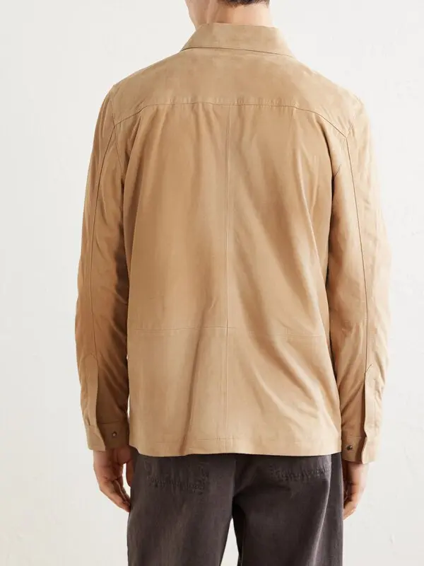 Peter Millar Featherweight Suede Jacket