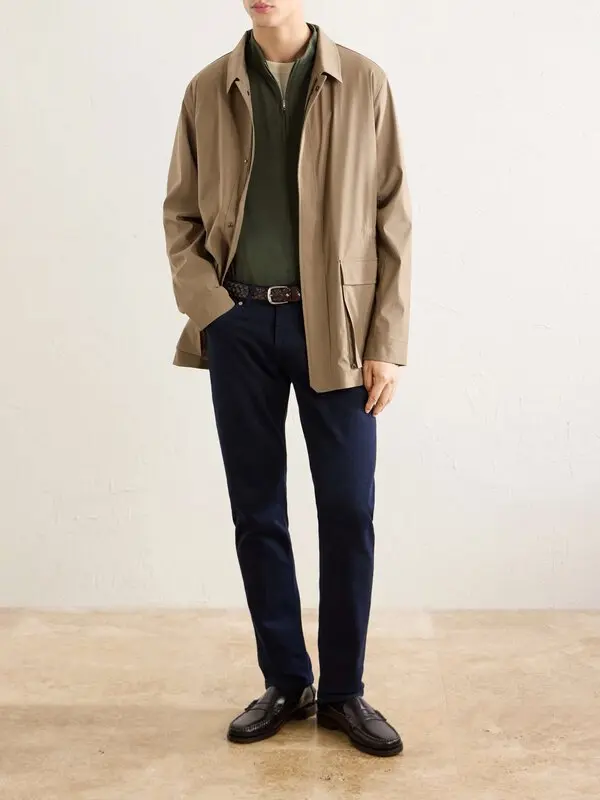 Peter Millar Wooster Wool-blend Gabardine Jacket