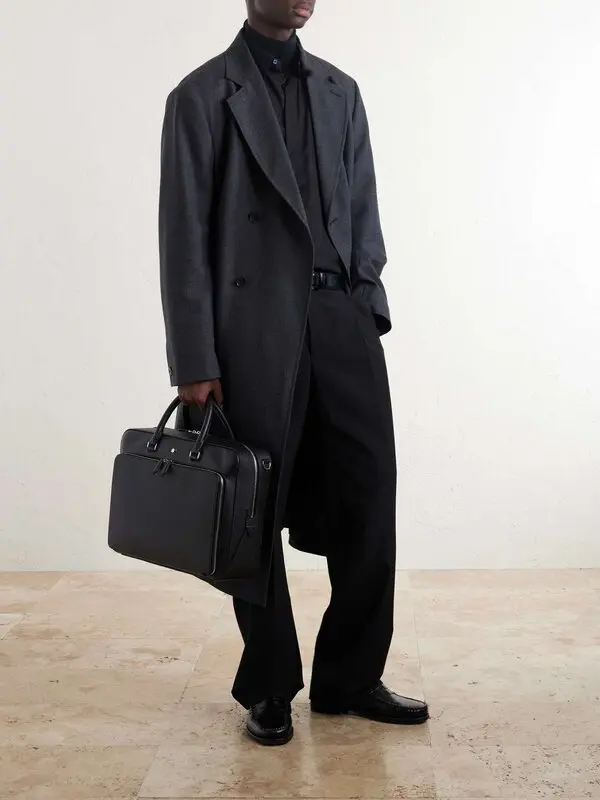 Montblanc Writing Traveler Leather Briefcase