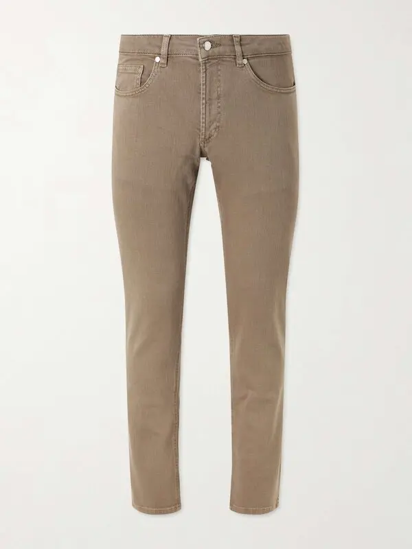 Peter Millar Fairfield Straight-leg Garment-dyed Jeans
