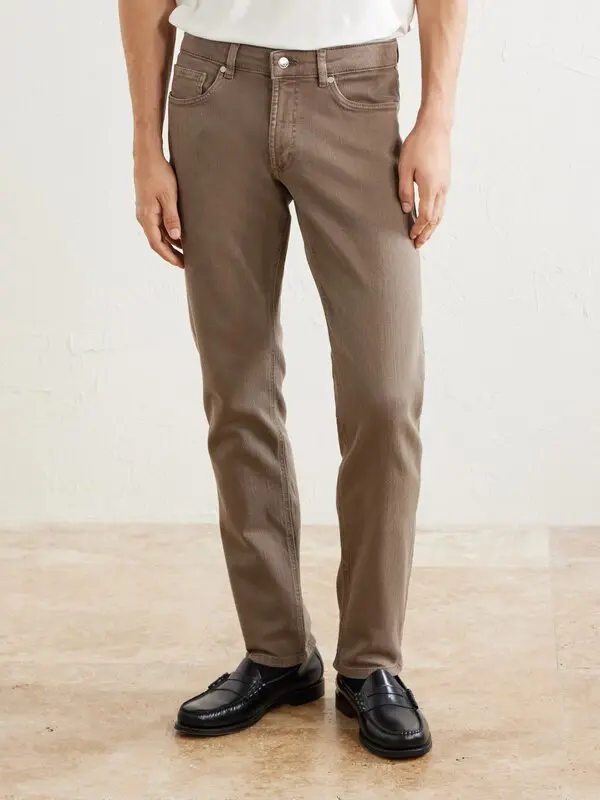 Peter Millar Fairfield Garment-dyed Jeans