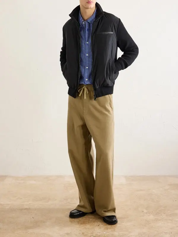 Moncler Wool And Cashmere-blend Zip-up Cardigan