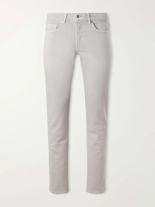 Peter Millar Fairfield Straight-leg Garment-dyed Jeans