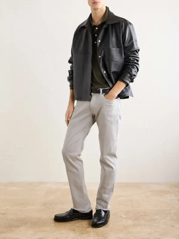 Peter Millar Fairfield Straight-leg Garment-dyed Jeans
