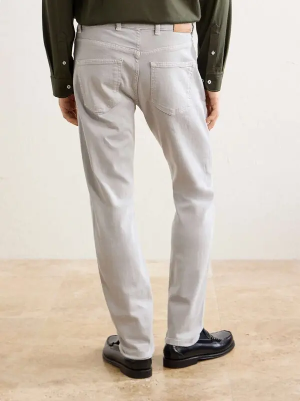 Peter Millar Fairfield Straight-leg Garment-dyed Jeans