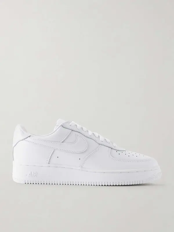 Nike Air Force 1 '01 Leather Sneakers - White