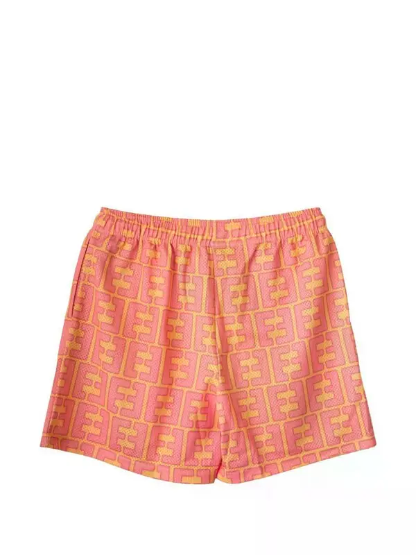 ERIC EMANUEL Ee Basic Logo-print Shorts - Pink