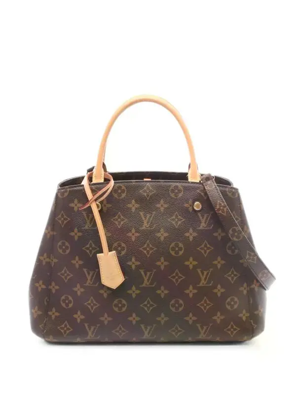 LOUIS VUITTON 2019 Mm Montaigne Tote Bag