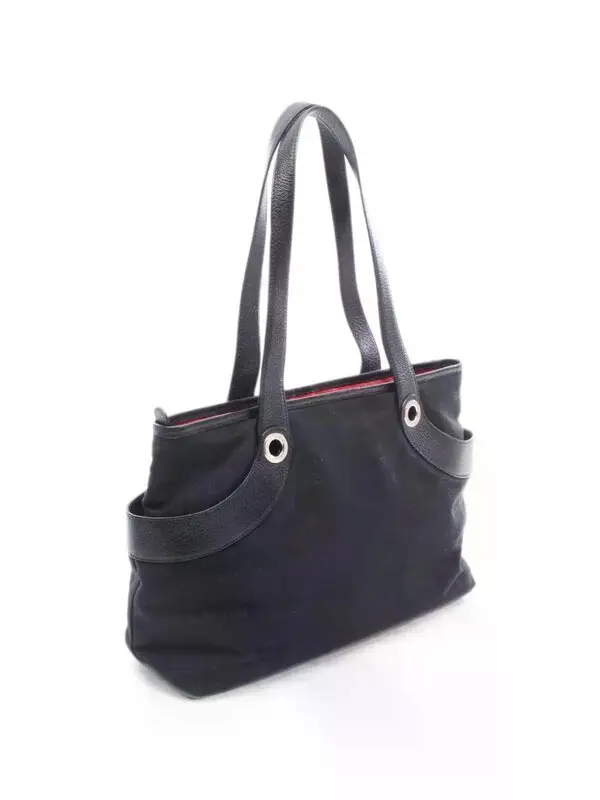 BVLGARI 2010s Logo Mania Tote Bag