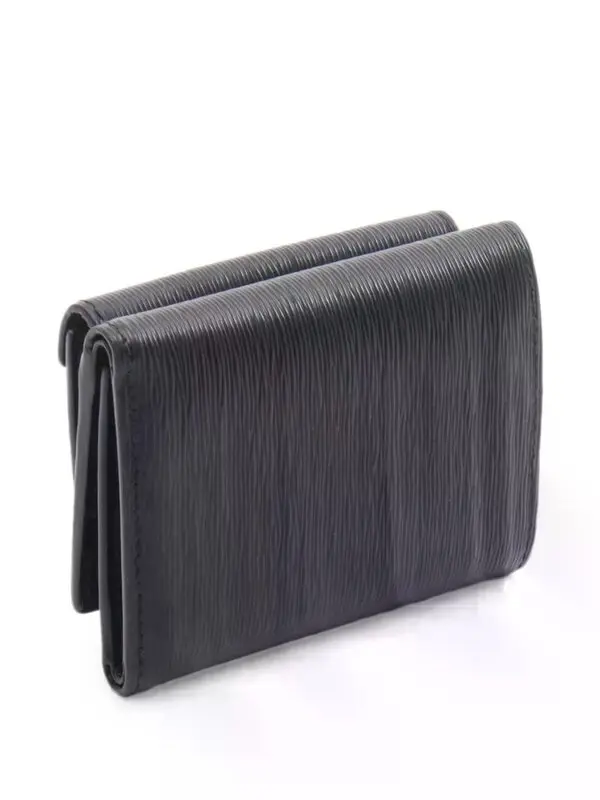 Prada 2010s Vitello Move Trifold Wallet