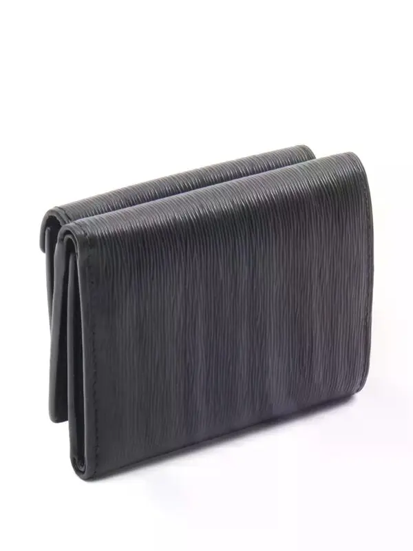 Prada 2010s Vitello Move Trifold Wallet