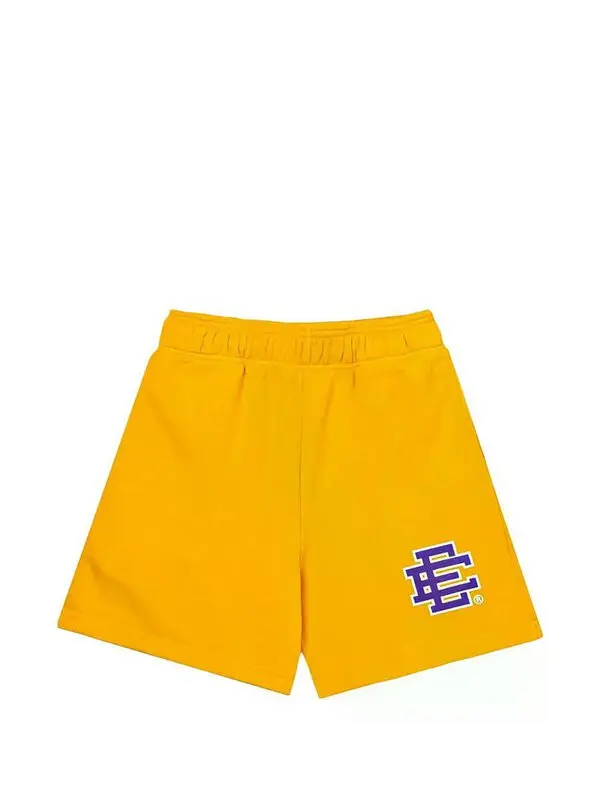 ERIC EMANUEL Logo-print Shorts - Yellow