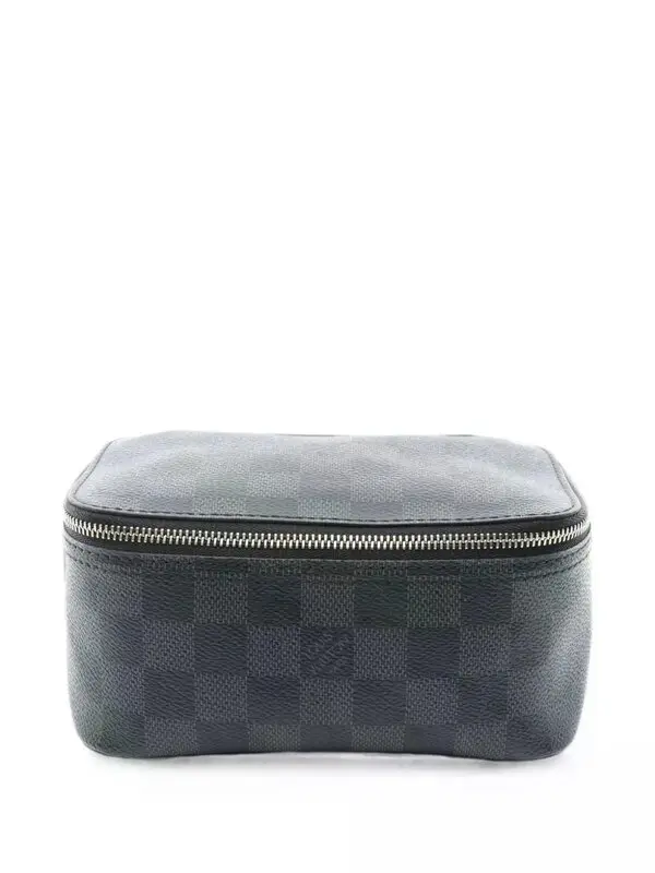 LOUIS VUITTON 2019 Pm Cube De Langemont Wash Bag - Black