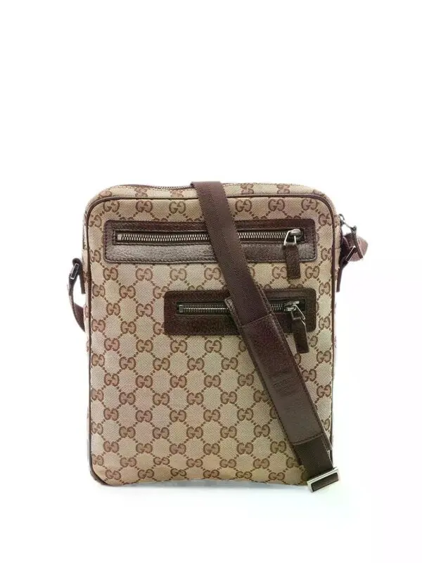 Gucci 2000s Gg Canvas Shoulder Bag