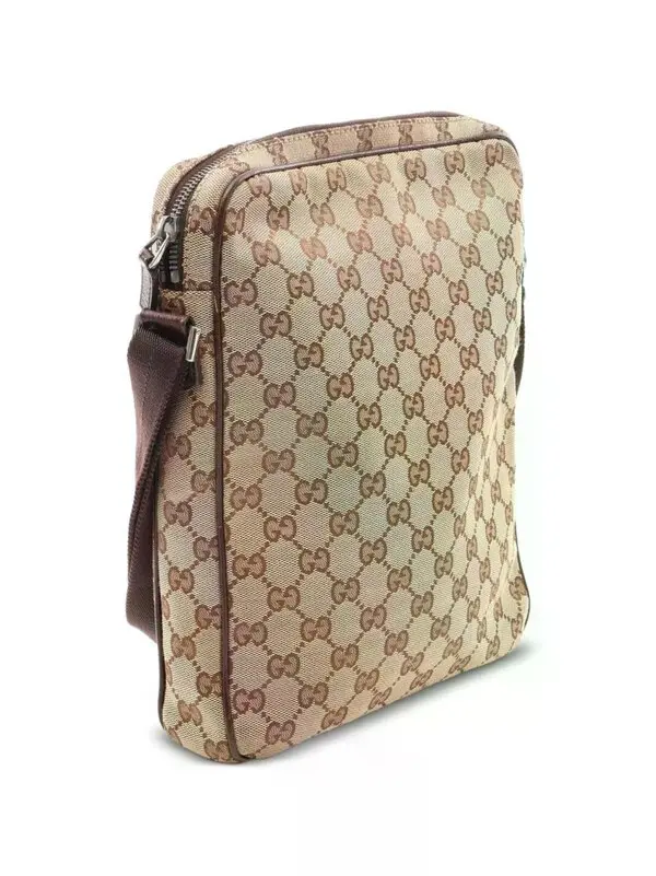 Gucci 2000s Gg Canvas Shoulder Bag