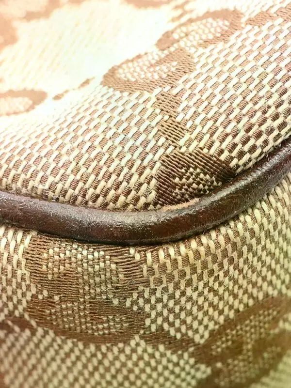 Gucci 2000s Gg Canvas Shoulder Bag