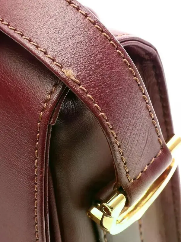 Cartier Logo Detail Shoulder Bag - Red