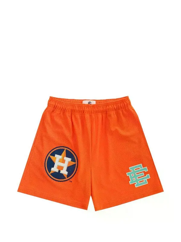 ERIC EMANUEL Houston Astros Mesh Shorts - Orange