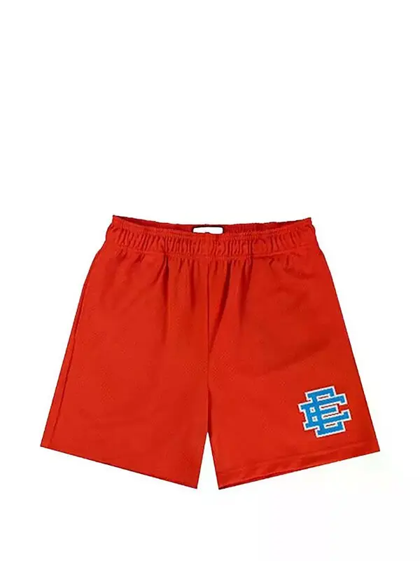 ERIC EMANUEL Basic Logo Shorts - Red