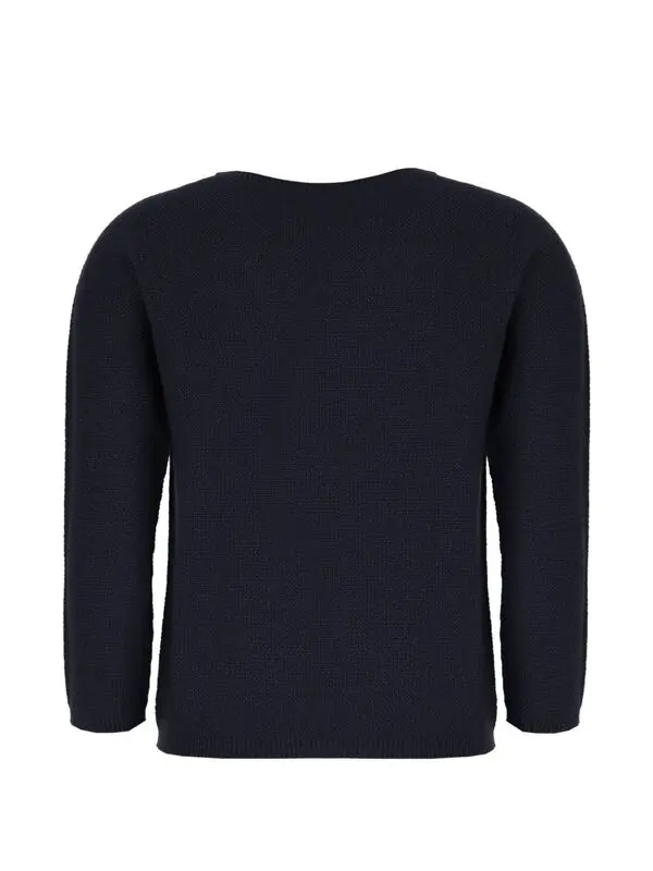 Fabiana Filippi Wool Blend Crewneck Sweater - Blue