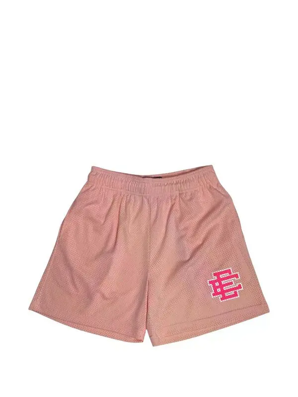 ERIC EMANUEL Logo-print Track Shorts - Pink