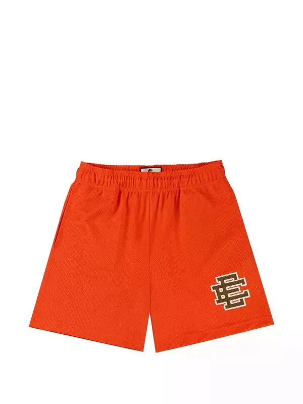 ERIC EMANUEL Logo-print Track Shorts - Orange