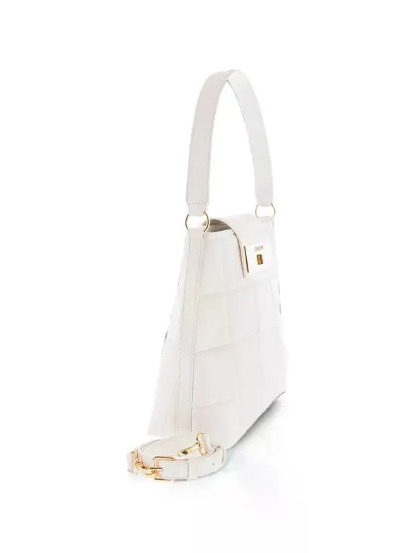 Moschino Quilted Turn-lock Tote Bag