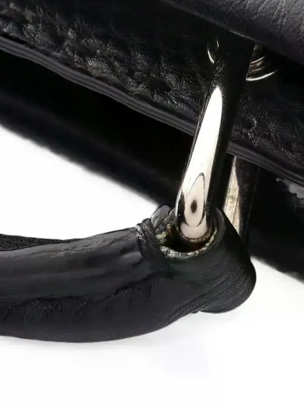 Fendi Selleria Peekaboo Business Bag - Black