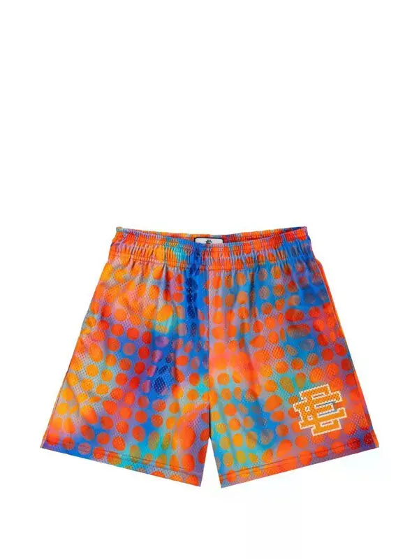 ERIC EMANUEL Printed Basic Shorts - Blue