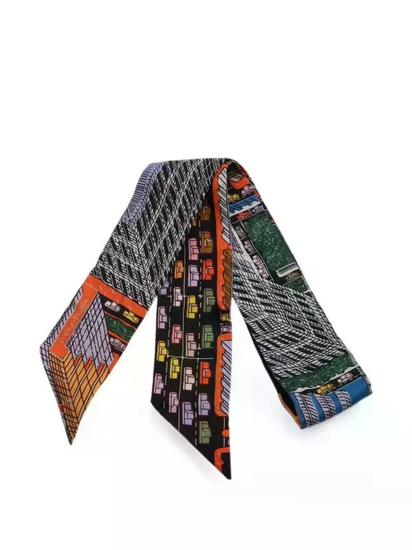 Hermès 2010s Pantin City Scarf