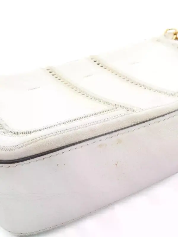 Fendi 2000s Apollo Floral Shoulder Bag